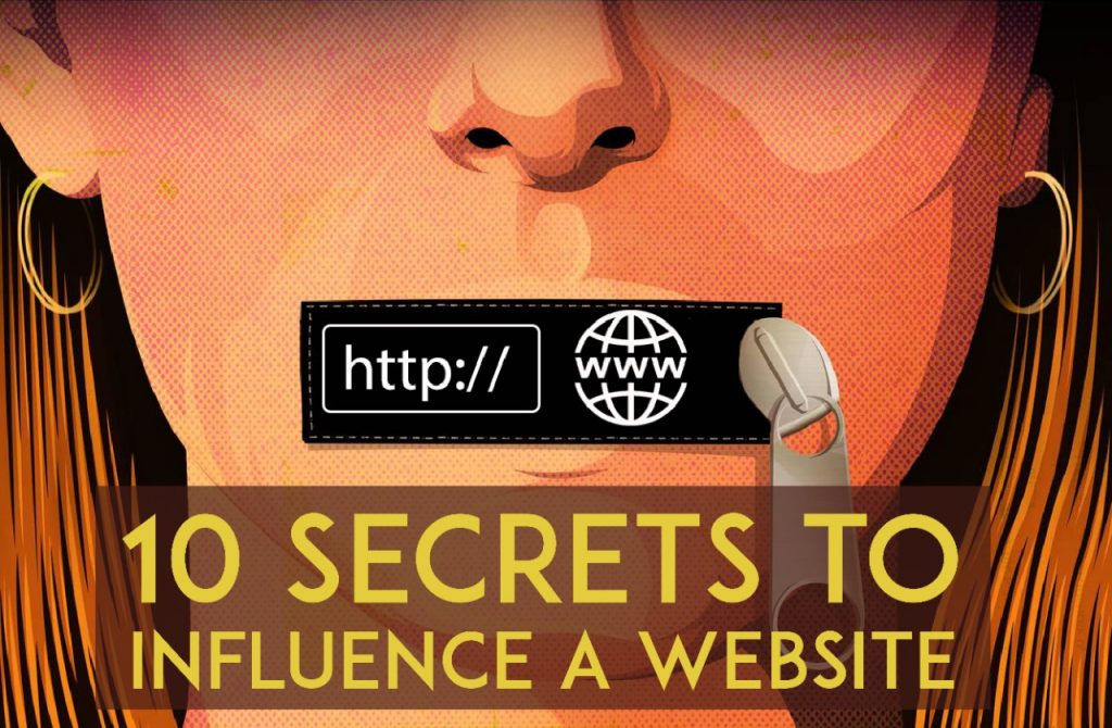 10 SECRETS TO INFLUENCE A WEBSITE | DesignLab